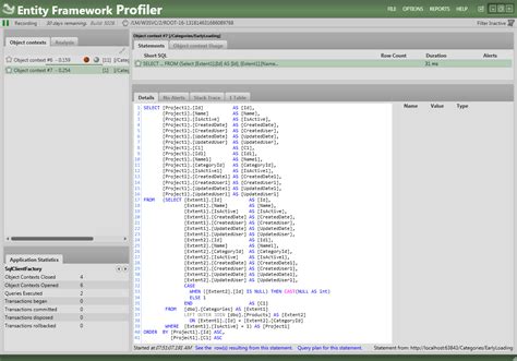Jak Profilować Zapytania W Entity Framework Programuje Net Daniel Plawgo