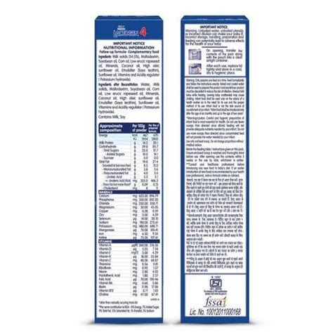Nestle Lactogen 4 Milk Powder Packaging Size 400g At Rs 320piece In
