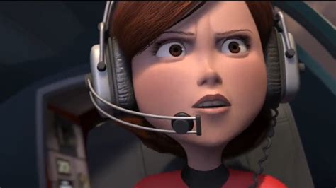 The Incredibles 2004 Aeroplane Scene Youtube
