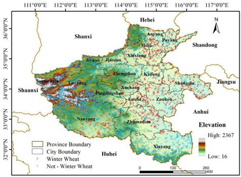 Winter Wheat Extraction Using Time Series Sentinel 2 Data Based On