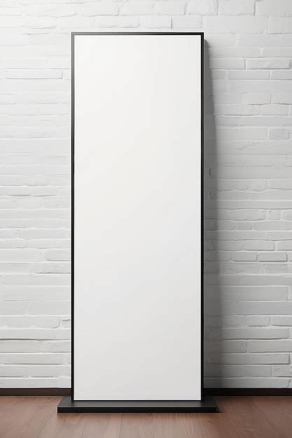 Premium Photo Digital Menu Screen Mockup With Blank White Empty Space For Placing Your Design