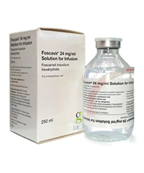 Foscavir Price India Foscarnet Sodium Injection Available Cost