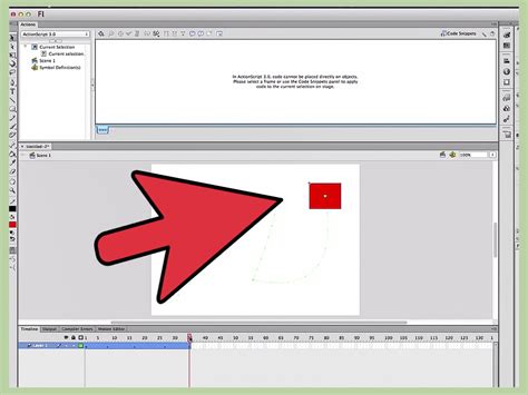 how to create a motion tween in flash 10 steps with pictures