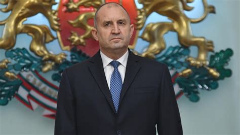 Президентът Румен Радев изрази съболезнования за загиналите при