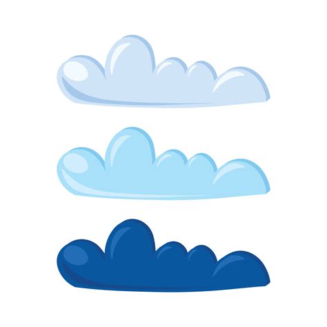 Animated Cloud Vector For Sky Illustration Element Decoration 11210525 Vector Art At Vecteezy