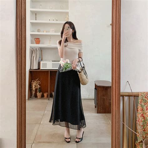 단독 🚀역대급반응💗 💓 Dia 소피아 쉬폰 머메이드 스커트 3color A라인치마플레어롱롱치마휴양지룩