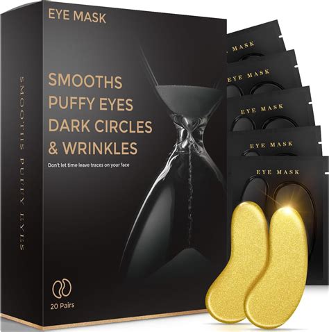 Under Eye Patches 20 Pairs 24k Gold Eye Mask