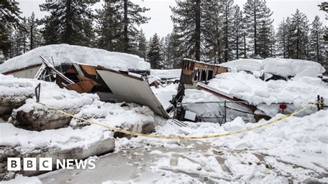 South Lake Tahoe The Mountain Town Buried By California Winter Chaos