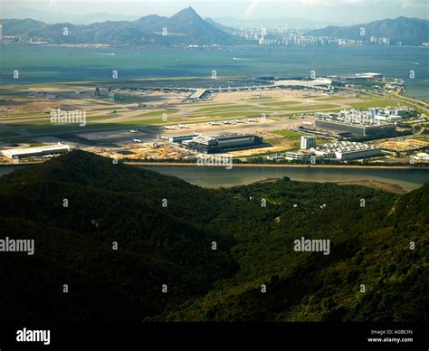 Hong Kong International Airport Chek Lap Kok Hong Kong Aerial View