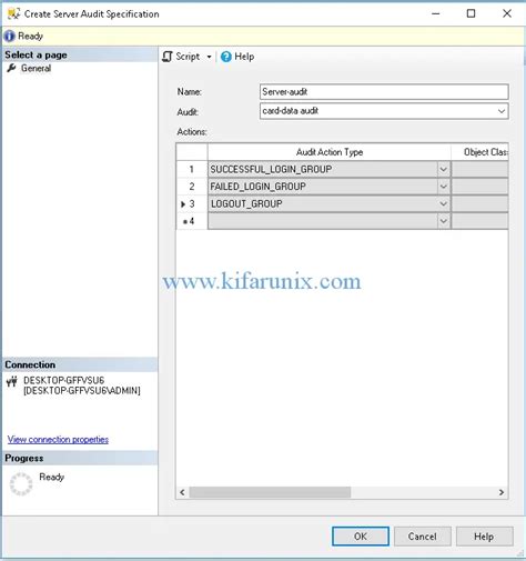Enable Mssql Server And Database Level Auditing