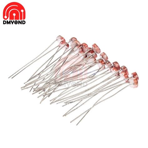 50pcs lot ldr photo light sensitive resistor photo grandado
