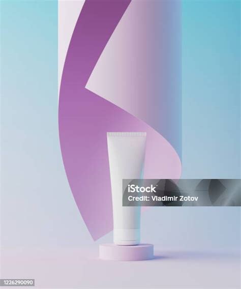 화장품 브랜딩 및 패키징 프레젠테이션을 위한 최소한의 배경 무대 파스텔 색상 3d 일러스트레이션 건설 플랫폼에 대한 스톡 사진 및 기타 이미지 Istock