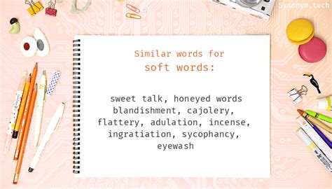 Soft Words Synonyms Similar Word For Soft Words
