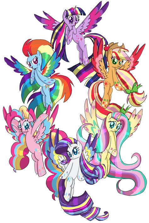 Mane 6 Alicorns