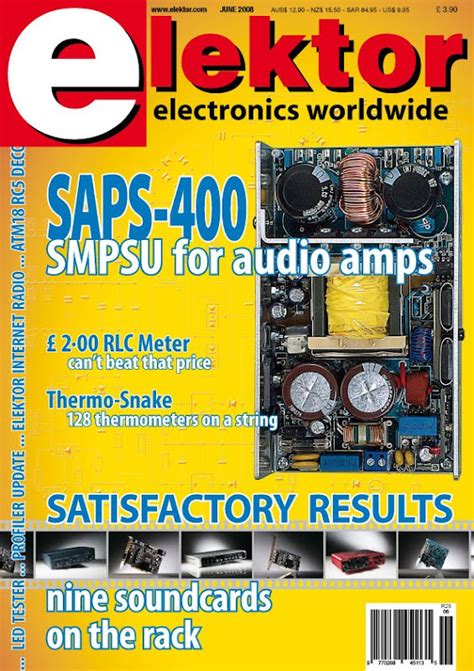 Elektor Electronics Magazine Download Elektor Electronics Magazine June 2008