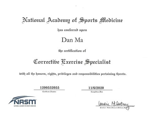 Corrective Exercise Specialist Regroove Fitness