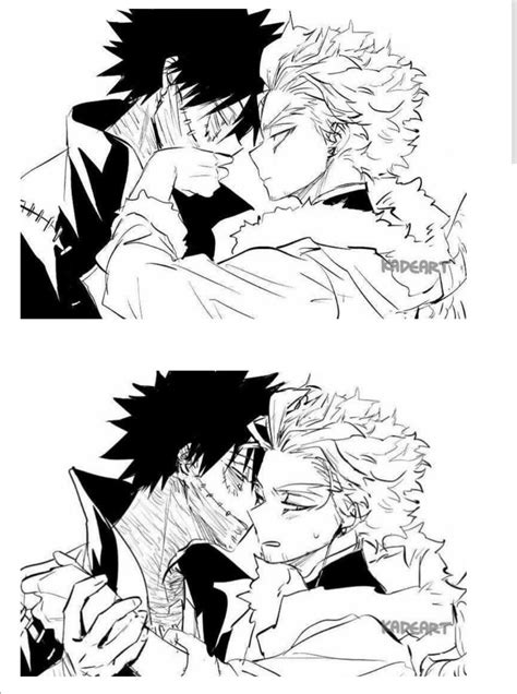 Dabi X Hawks Dabi X Hawks Comic Kiss My Hero Academia Episodes Cute