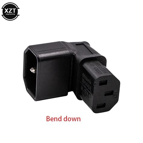3pin Iec Connector Down Up 90 Angled Iec 320 C14 M Grandado