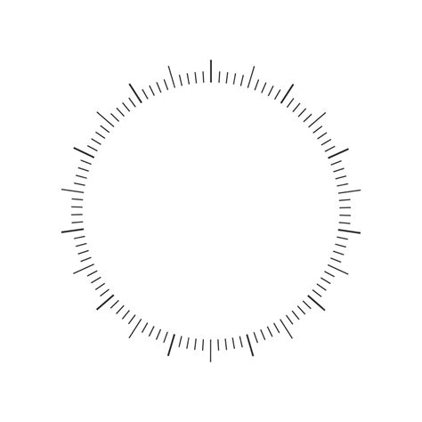 Premium Vector Round 360 Degree Measuring Scale Of Barometer Speedometer Compass Circular