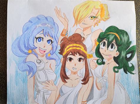 Ancient Greece Ryukyu Squad My Hero Academia By Nemuri01 On Deviantart