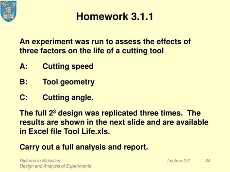 ppt design and analysis of experiments lecture 3 1 powerpoint