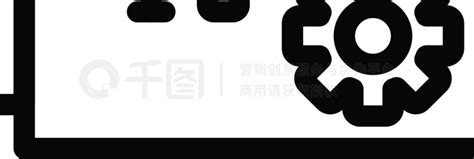 白色免抠元素二进制代码和齿轮图标概述在白色背景网络设计的二进制编码和齿轮传染媒介象隔绝的二进制代码和齿轮图标，大纲样式模板免费下载eps格式1263像素编号39554146 千图网