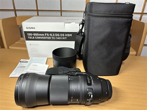 【目立った傷や汚れなし】sigma 150 600mm F5 6 3 Dg Os Hsm Contemporary Canon Efマウント