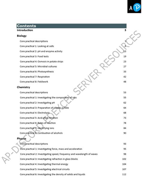 core practical guide pdf microscope enzyme