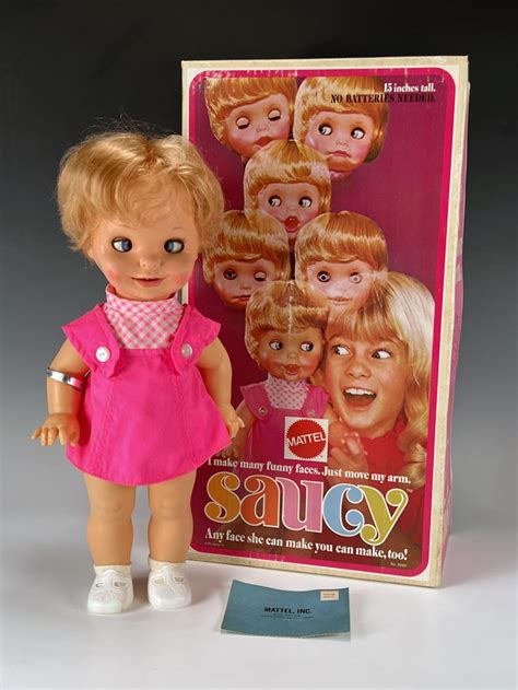 Sold At Auction Mattel Saucy Doll In Box