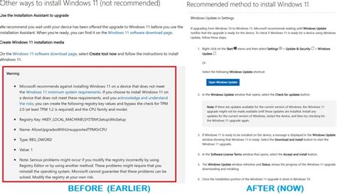 Microsoft Doesnt Want You To Bypass Windows 11 Requirements On Windows 10