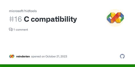 C Compatibility · Issue 16 · Microsofthidtools · Github