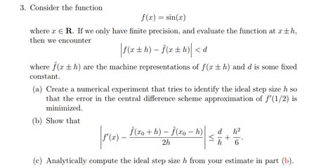 Solved 3. Consider the function f(x)=sin(x) where x∈R. If we | Chegg.com