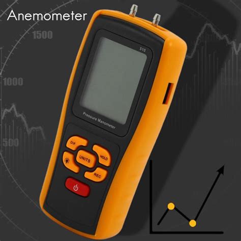 Multifunction Digital Pressure Manometer Usb Interface And Low
