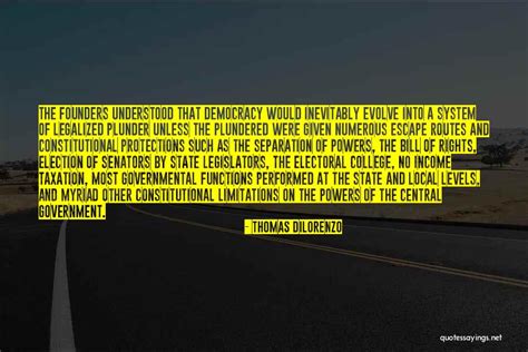 Top 6 Electoral College System Quotes And Sayings