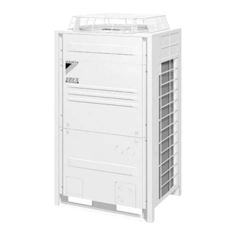 Daikin Vrv Iii Rxyq96pbtj Engineering Data Pdf Download Manualslib