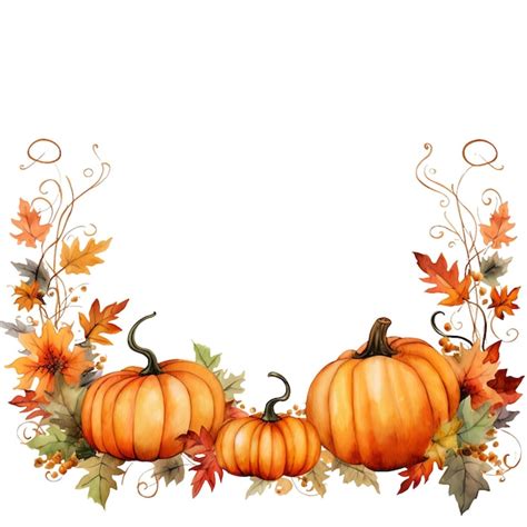 Pumpkin Clipart Border