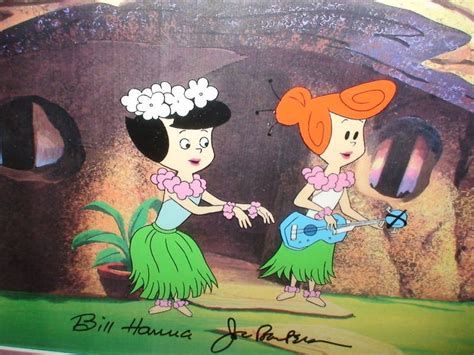 Wilma Flintstone And Betty Rubble Animated Cartoon Characters Vintage