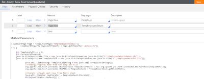 To Learn PRPC Parse Excel Using Java POI Jar For Xls