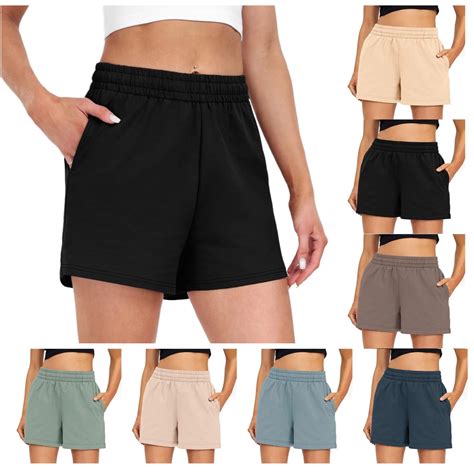 Brdfrl Shorts For Teen Girls High Waisted Cotton Summer Casual Shorts