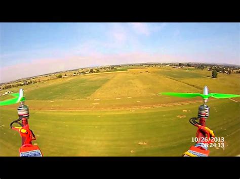 Multiwii P Quadcopter Maiden Flight YouTube