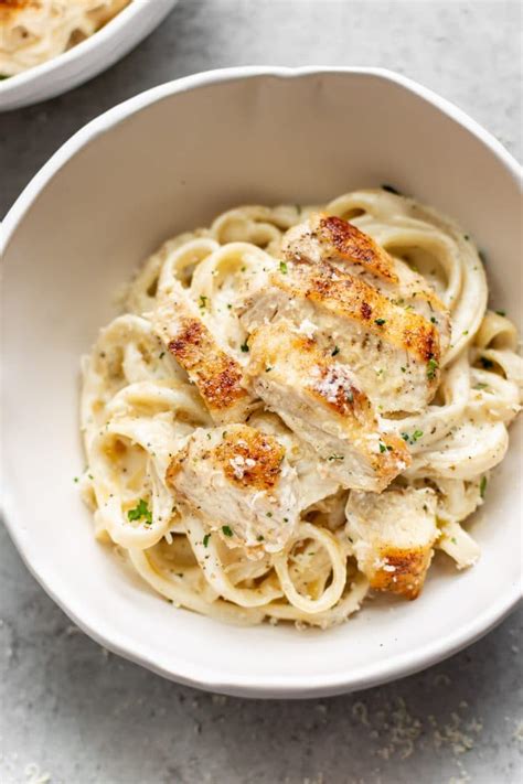 Chicken Fettuccine Alfredo • Salt And Lavender