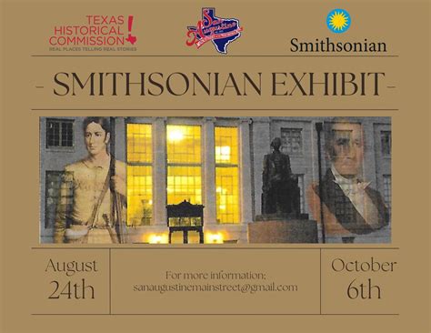 San Augustine Smithsonian Exhibit