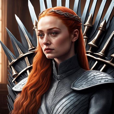 Sophie Turner Sansa Stark A Portrait By Iancranium On Deviantart
