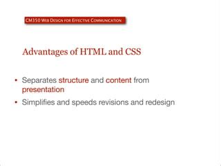 Intro To HTML Elements And CSS Declarations PPT