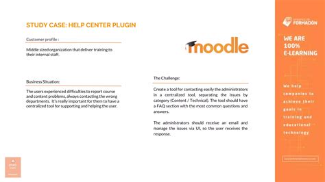 Moodle Support Plugin Ppt