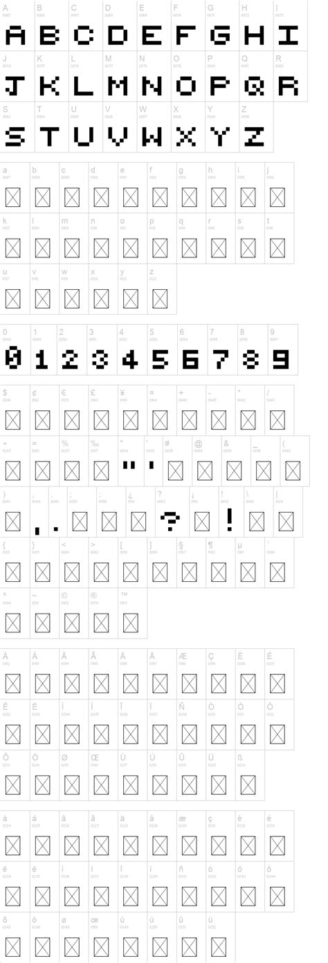 Rep Pixel Font