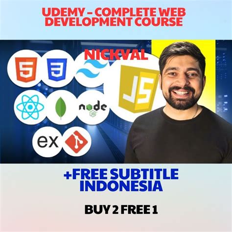 Jual Udemy Complete Web Development Course Shopee Indonesia