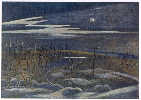 Meadow With Copse From British Artists At The Front Continuation Of