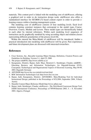 Modelling Tools PDF