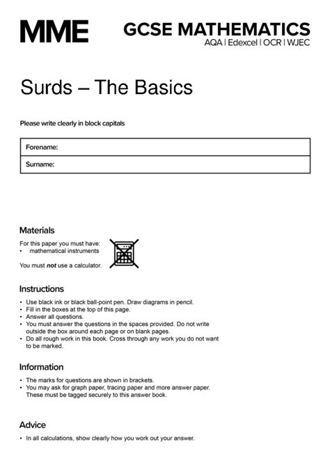 React Native Blob Util Tmp N8s10kzcci 3b09aaekax 9 Surds The Basics